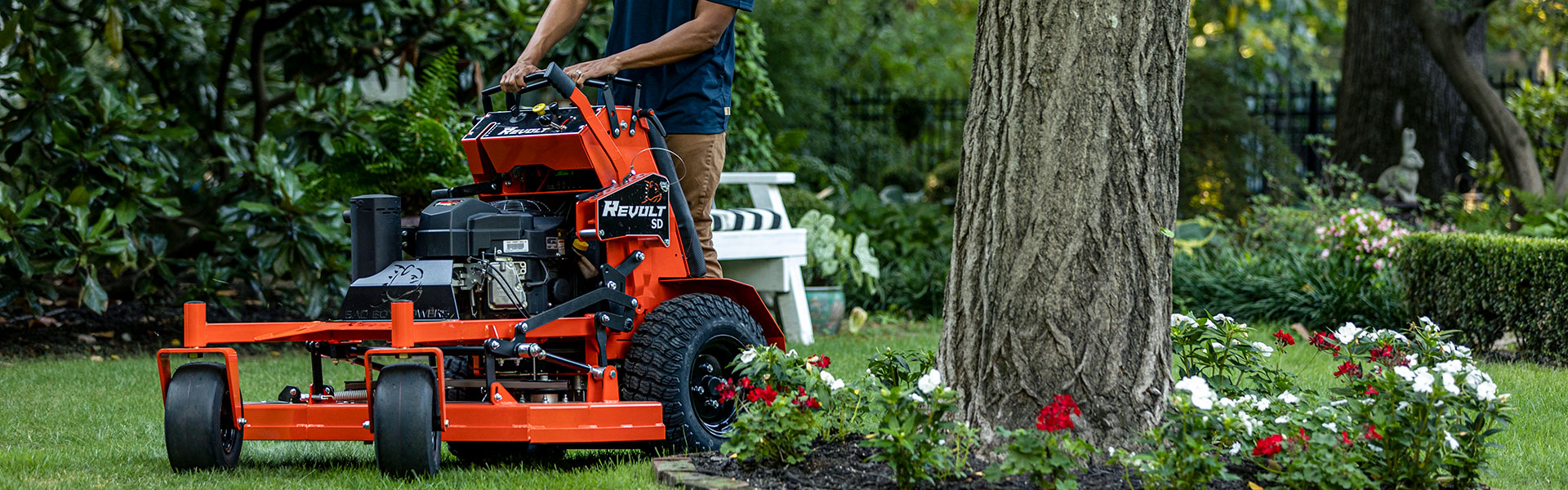 Revolt SD Stand-On Zero Turn Lawn Mower | Bad Boy Mowers
