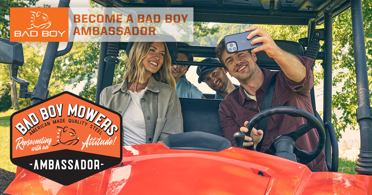 Join The Bad Boy Ambassador Program