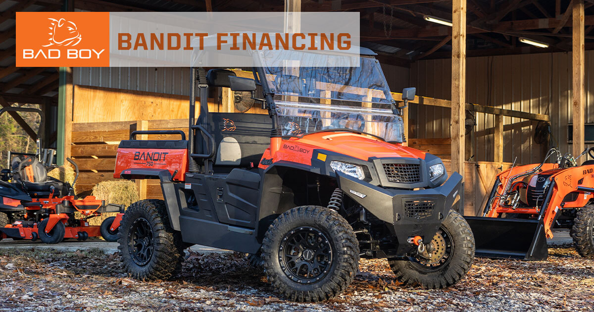 UTV Financing Options | Bad Boy Bandit