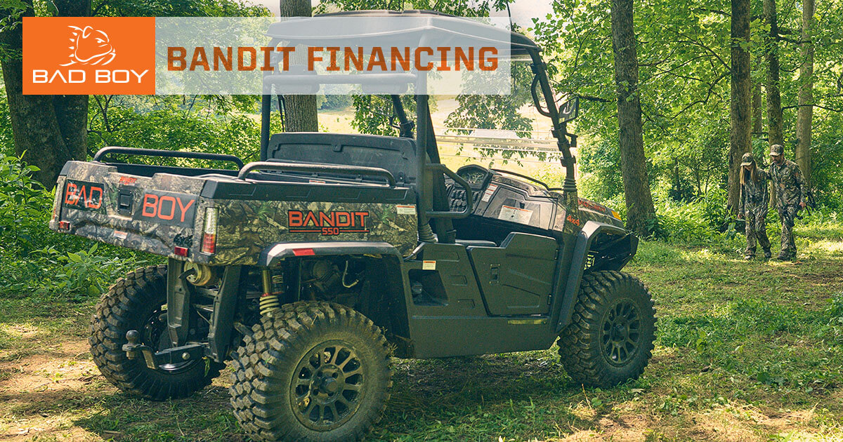 UTV Financing Options | Bad Boy Bandit