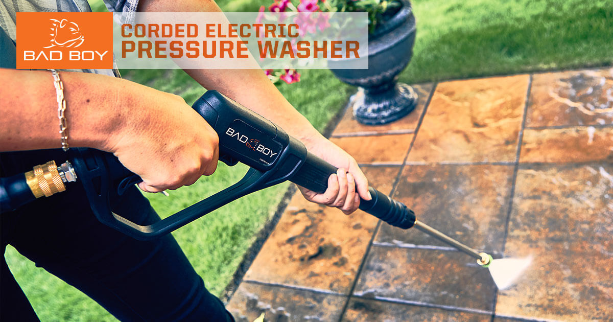Corded 3,000 CU Electric Pressure Washer | Bad Boy Professional