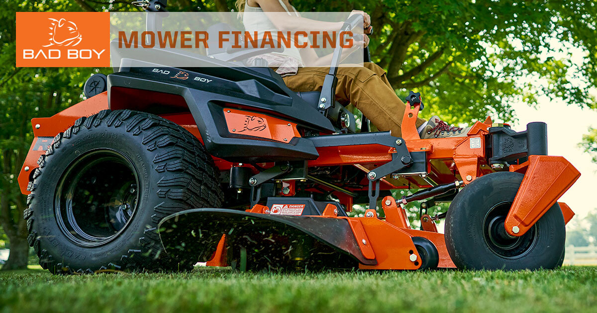 Consumer And Commercial Financing Options | Bad Boy Mowers