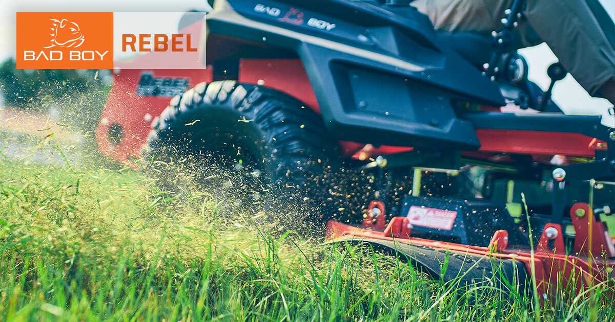 Rebel Zero Turn Lawn Mower | Bad Boy Mowers