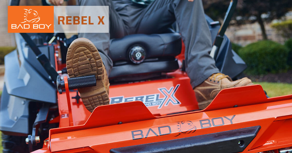 Rebel X Zero Turn Lawn Mower | Bad Boy Mowers
